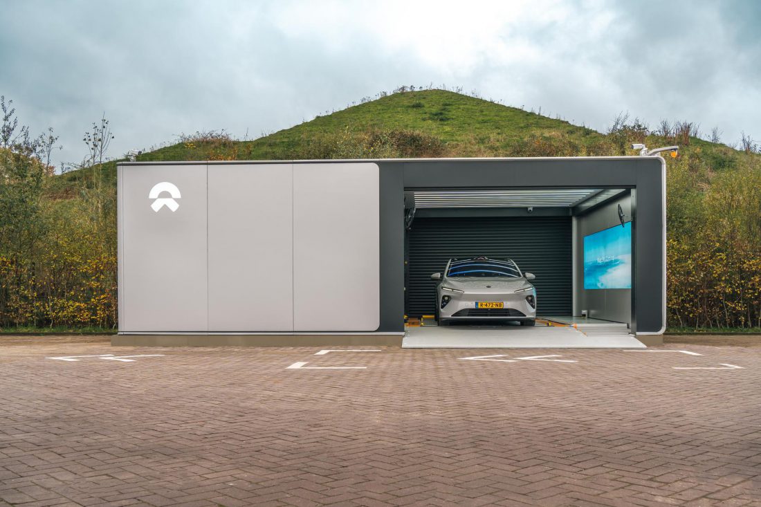 Lees meer over de NIO opent eerste Power Swap Station in Nederland ...